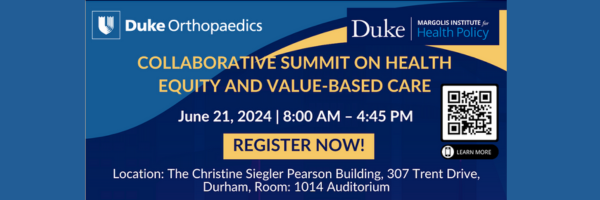 2024 Health Equity Summit Sponsorship Opportunities Duke Department